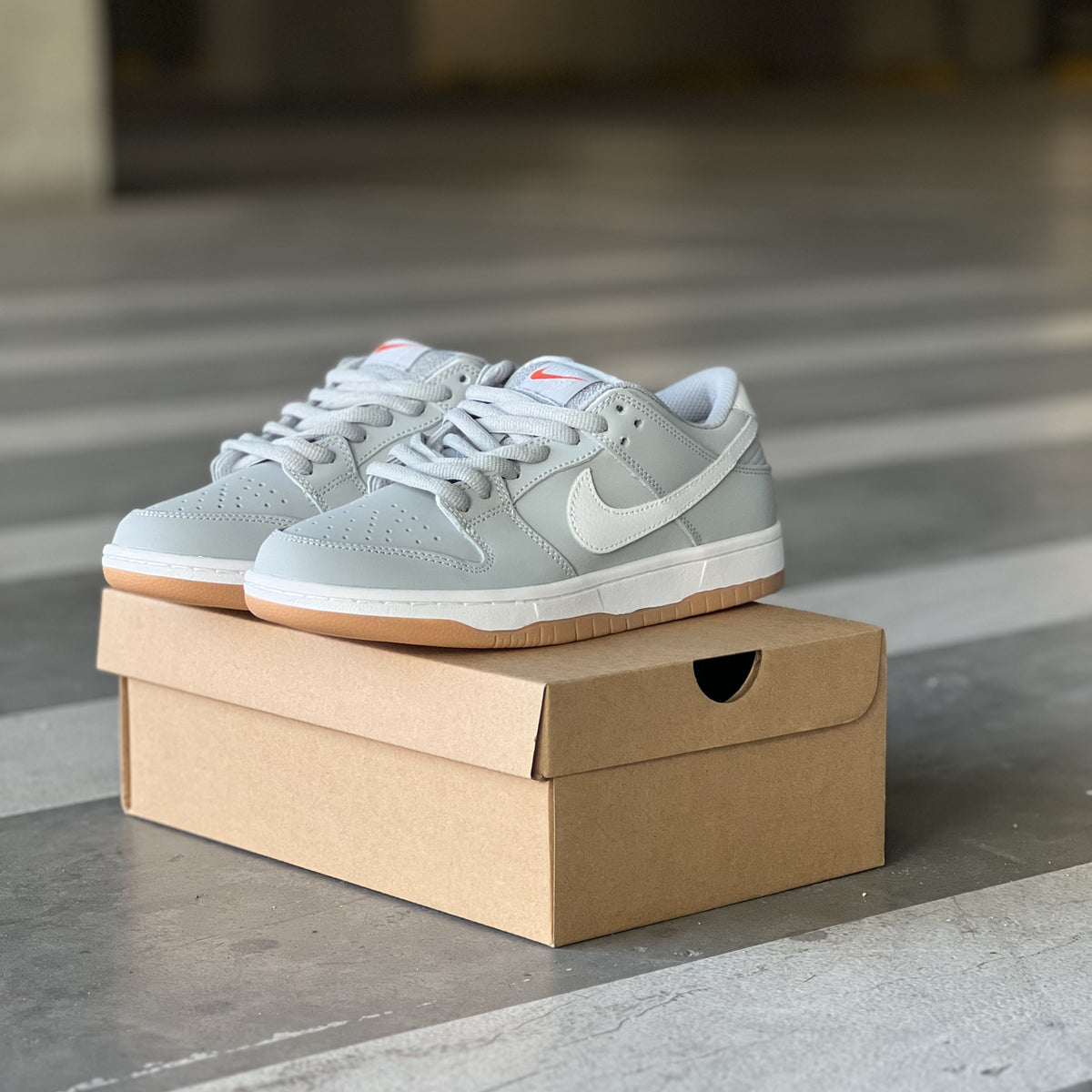 NIKE DUNK / Pro ISO Orange Grey Wolf - Low – SKYWEAR